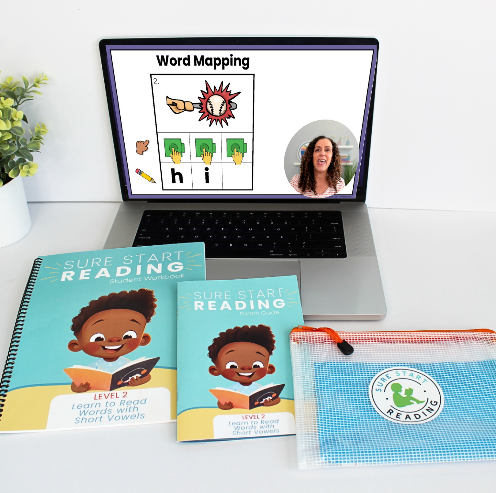 Sure Start Reading Level 2: Learn to Read Words with Short Vowels ...